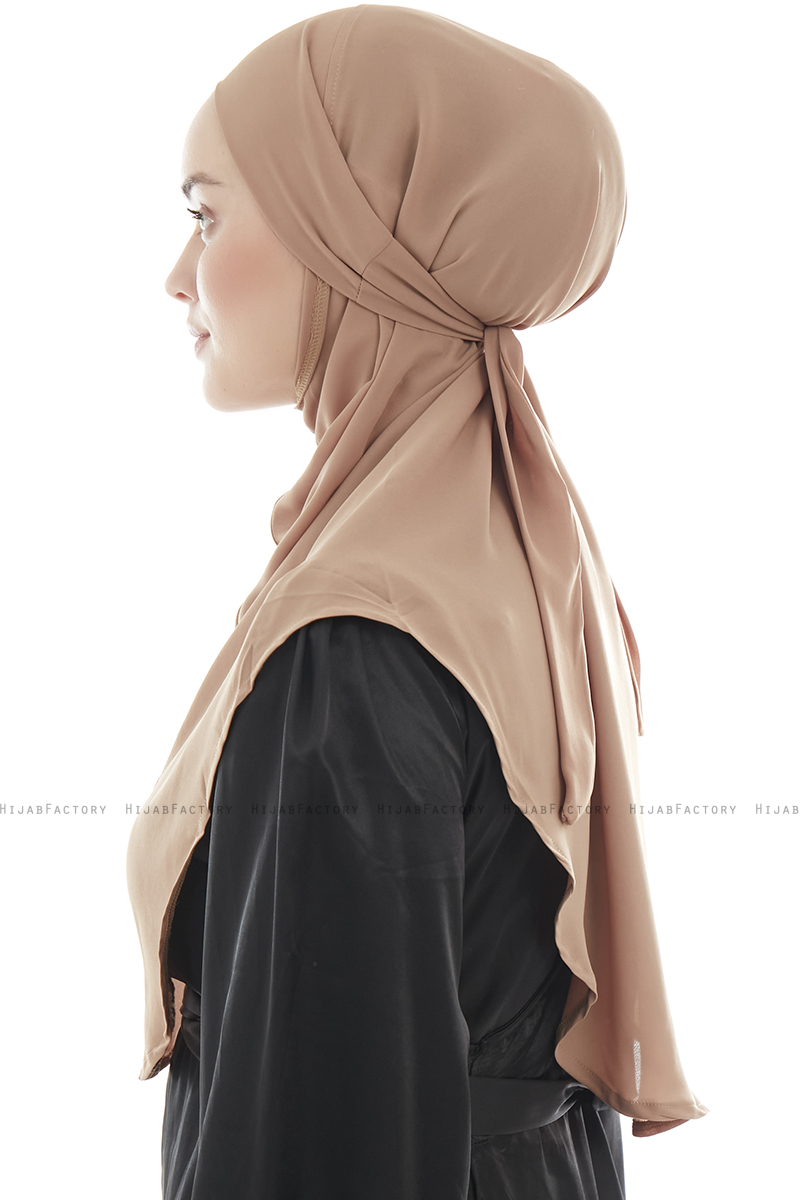 Ebrar - Hijab Al Amira Crepe Chiffon Gold