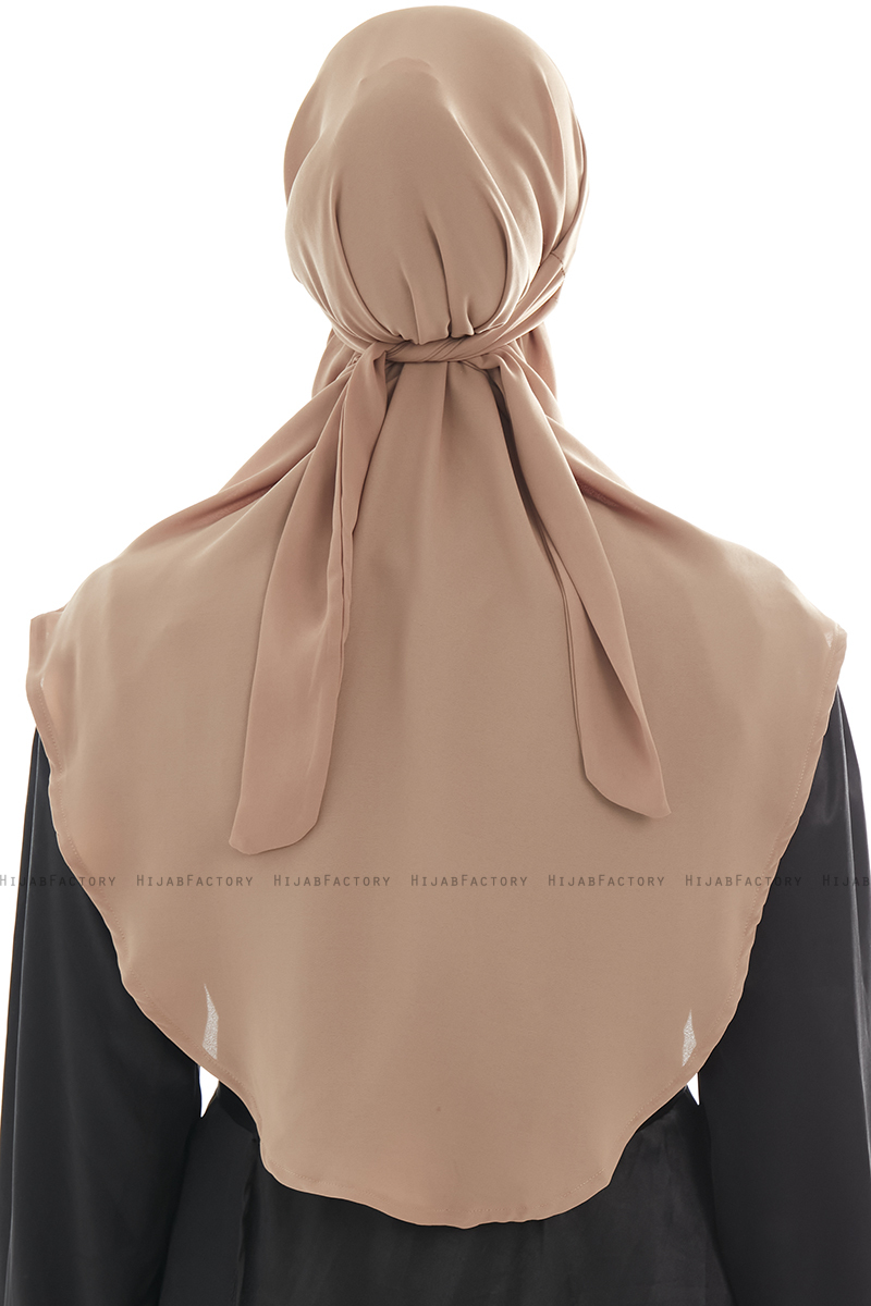 Ebrar - Hijab Al Amira Crepe Chiffon Gold