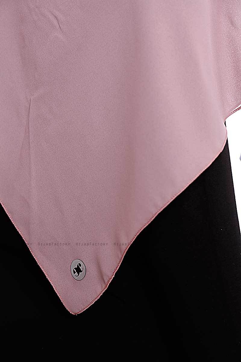 Hijab Crepe Yara - Chal Crepe Rosa Oscuro Práctico Desde Ecardin